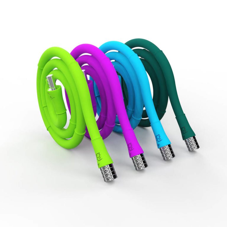 BAMBOO BIKE LOCKS (Jade Green) - Bicycle Front Lights, taillights ...
