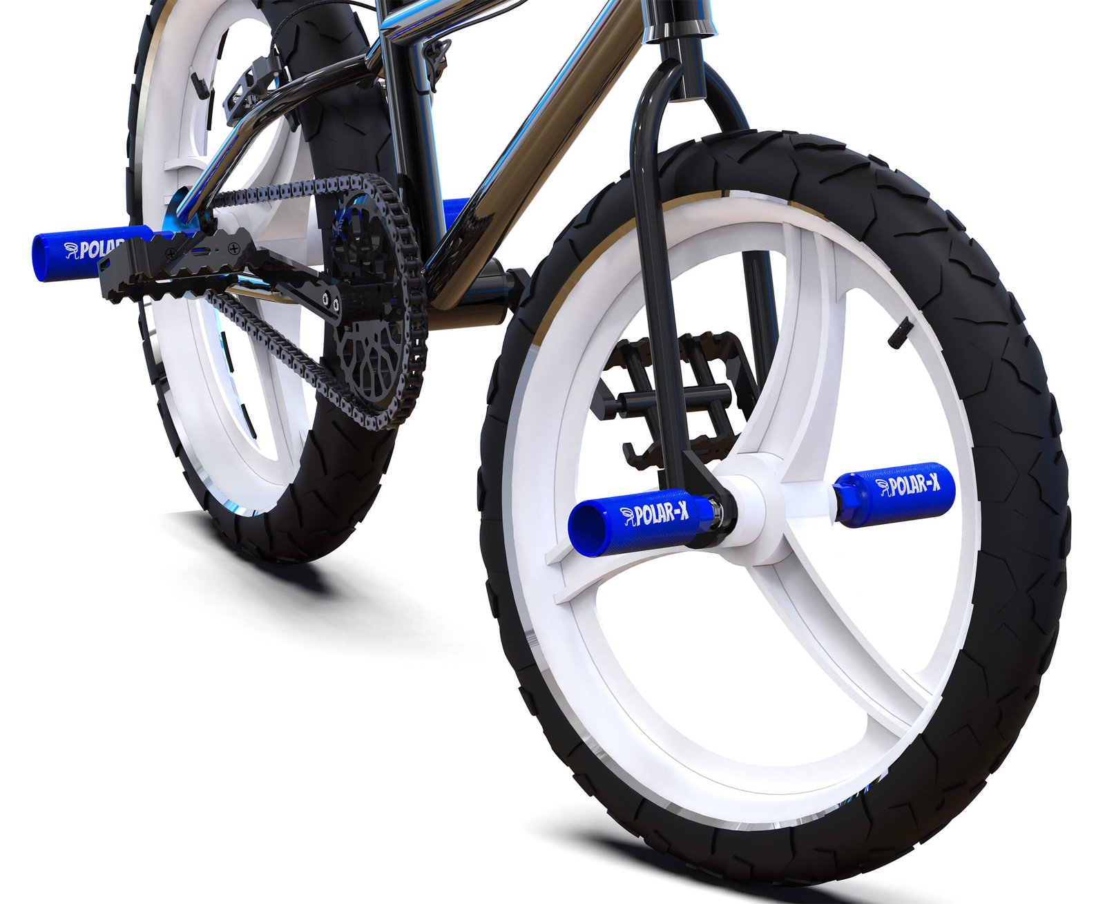 Volo Polar-X PEG FOR BMX BIKE PEGS(Blue) - Bicycle Front Lights ...